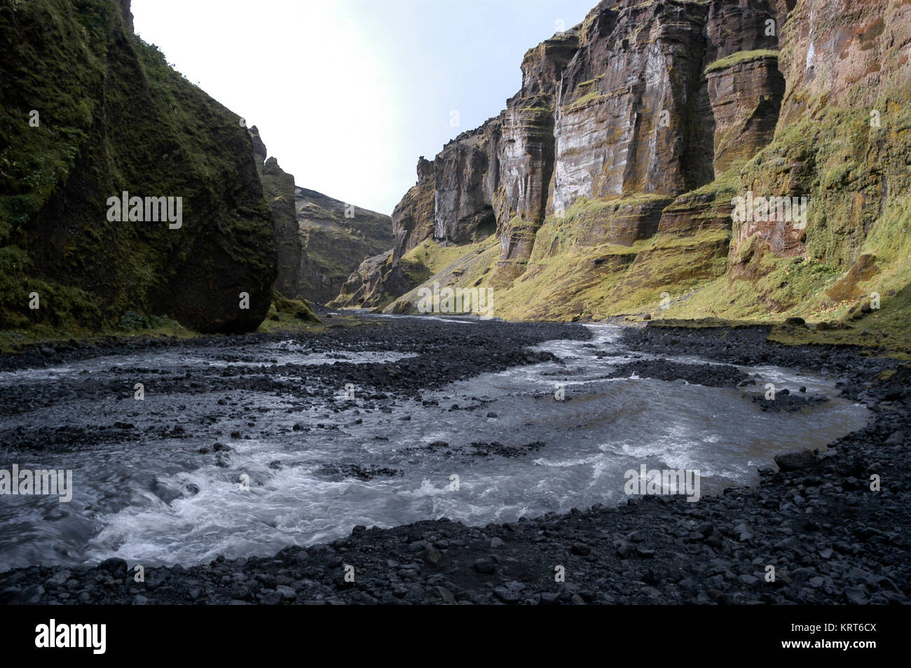 The remote interior of South Iceland Stock Photo - Alamy
