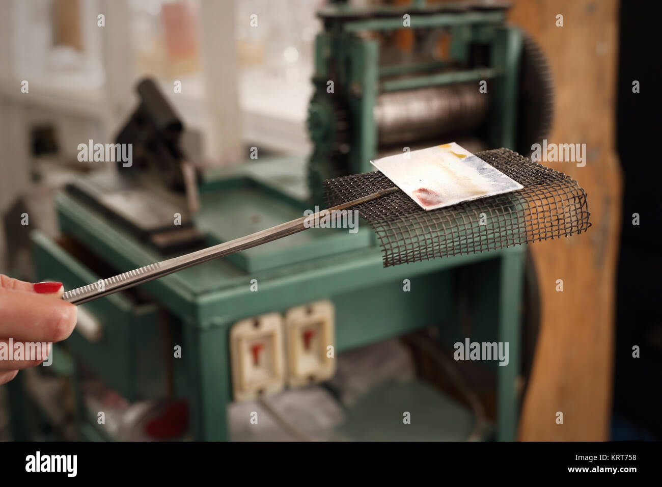 Silversmith Tools High Resolution Stock Photography and Images - Alamy