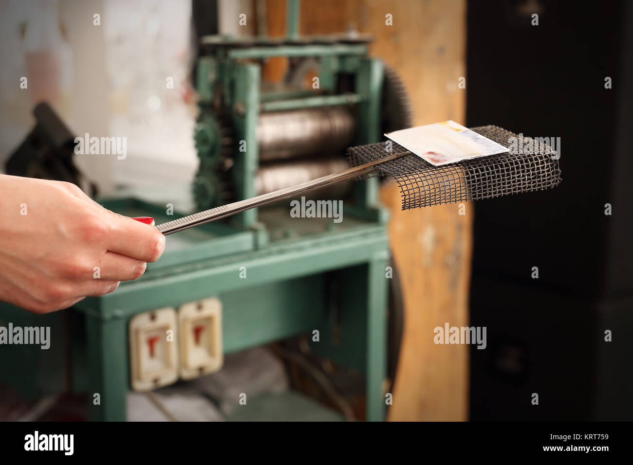 Silversmith Tools High Resolution Stock Photography and Images - Alamy