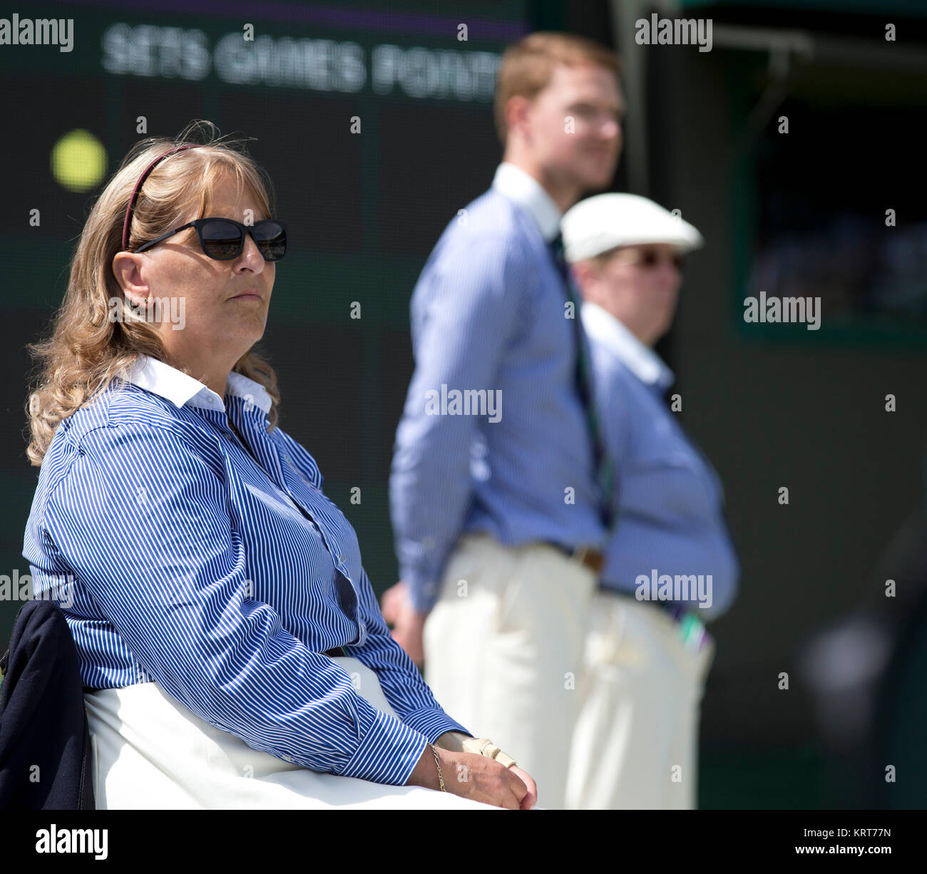 Line judge wimbledon tennis championships hi-res stock photography and ...