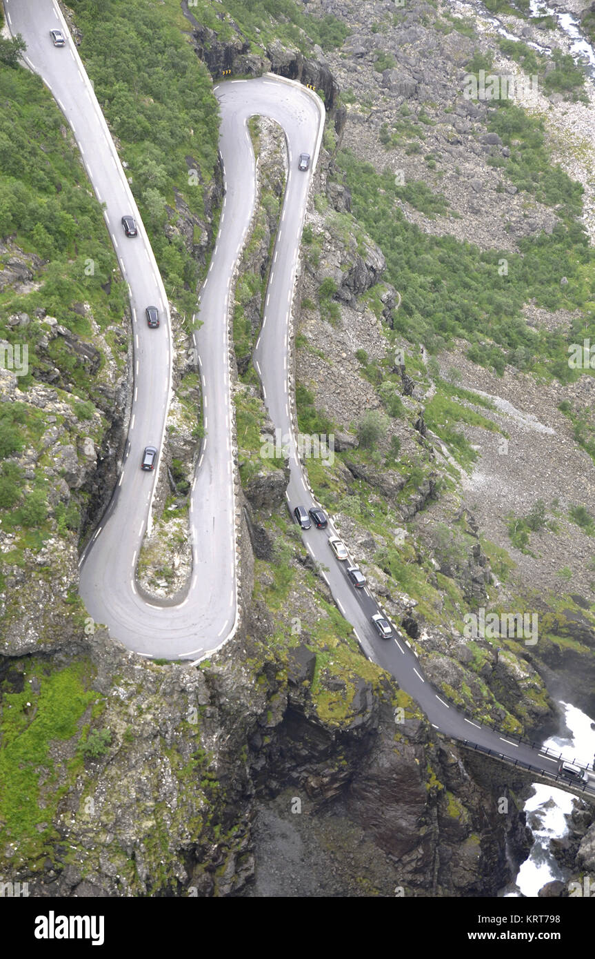 look 11km to the trollstigen one of the most famous roads of the world ...