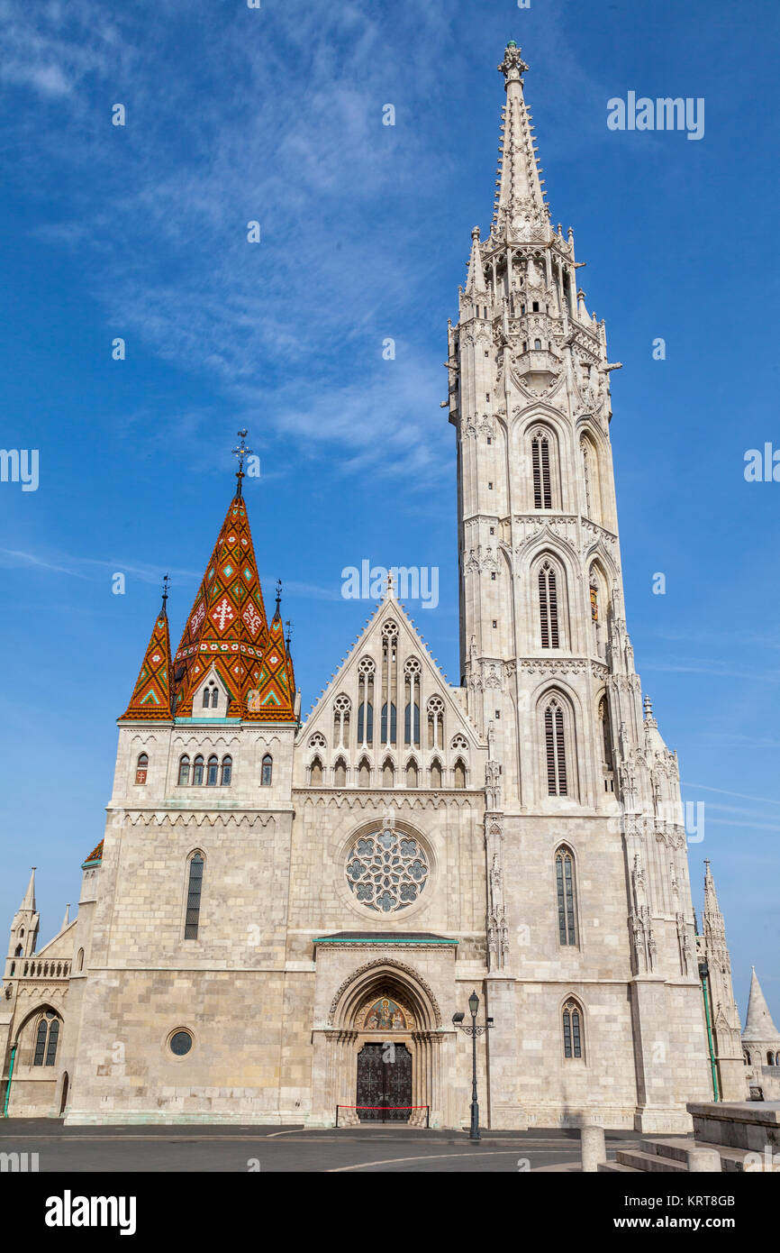 Fischerbastei in Budapest, Ungarn Stock Photo - Alamy