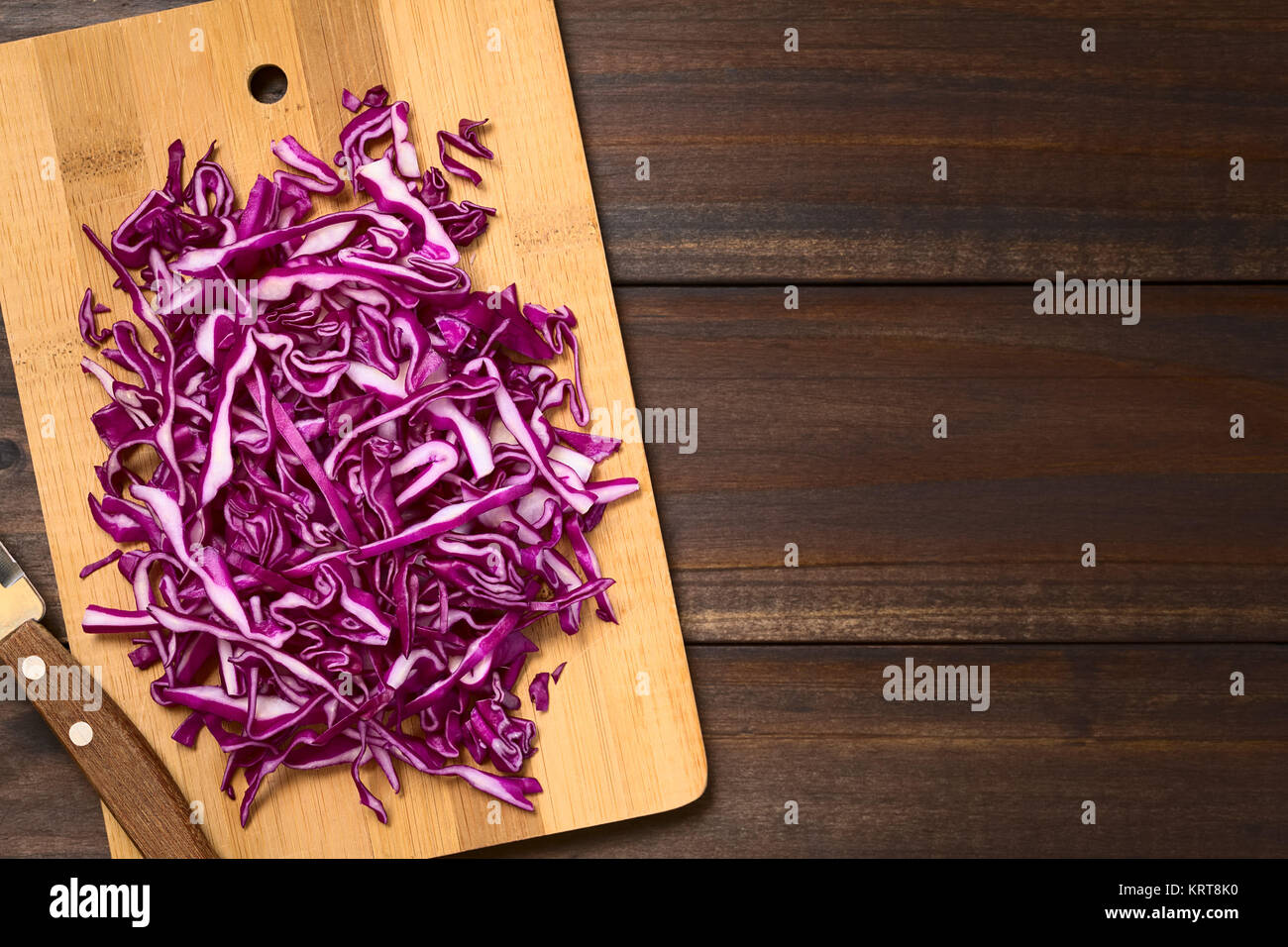 Raw Red Cabbage Stock Photo - Alamy