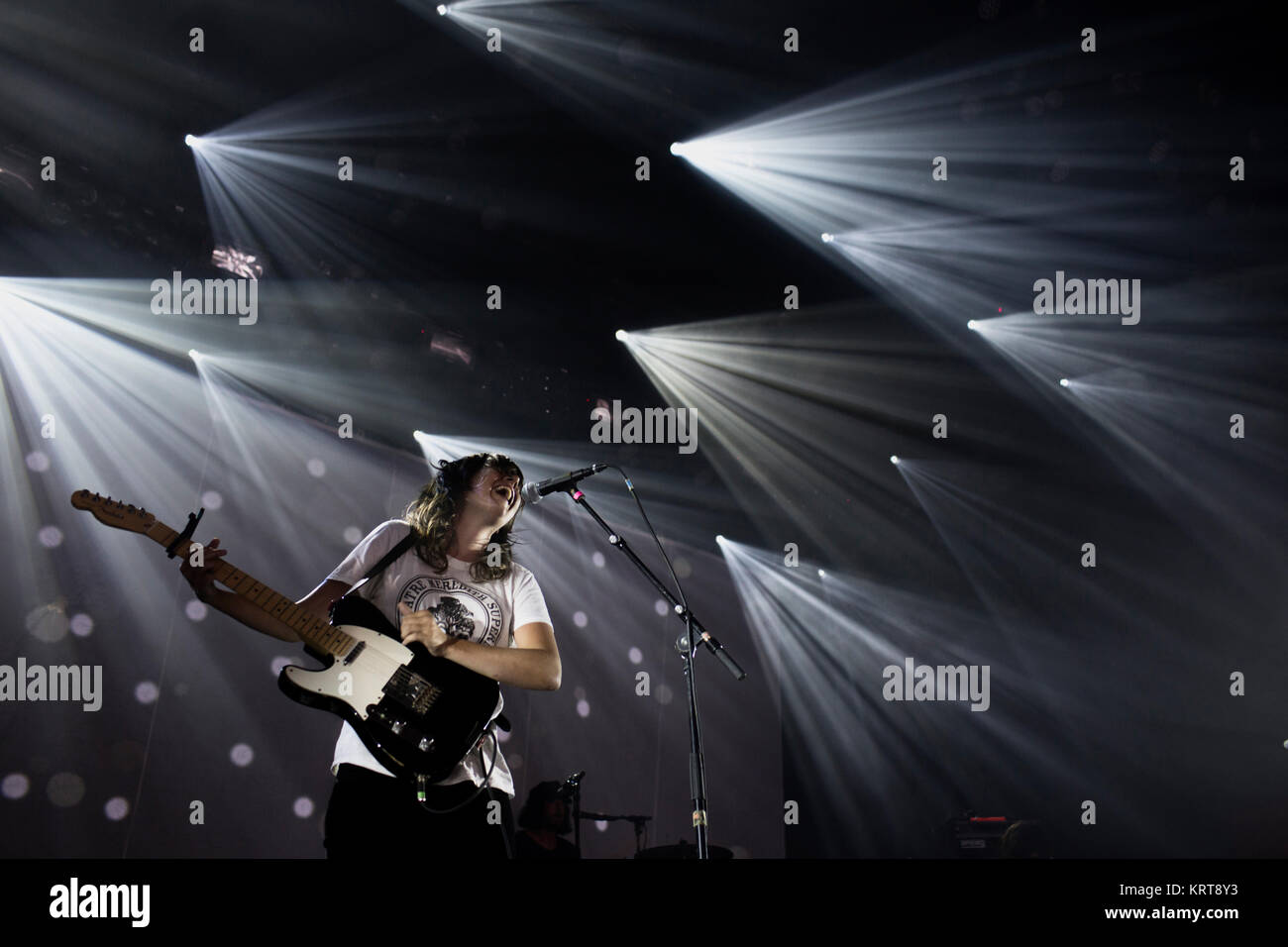 The Australian singer-songwriter and indie rock musician Courtney ...