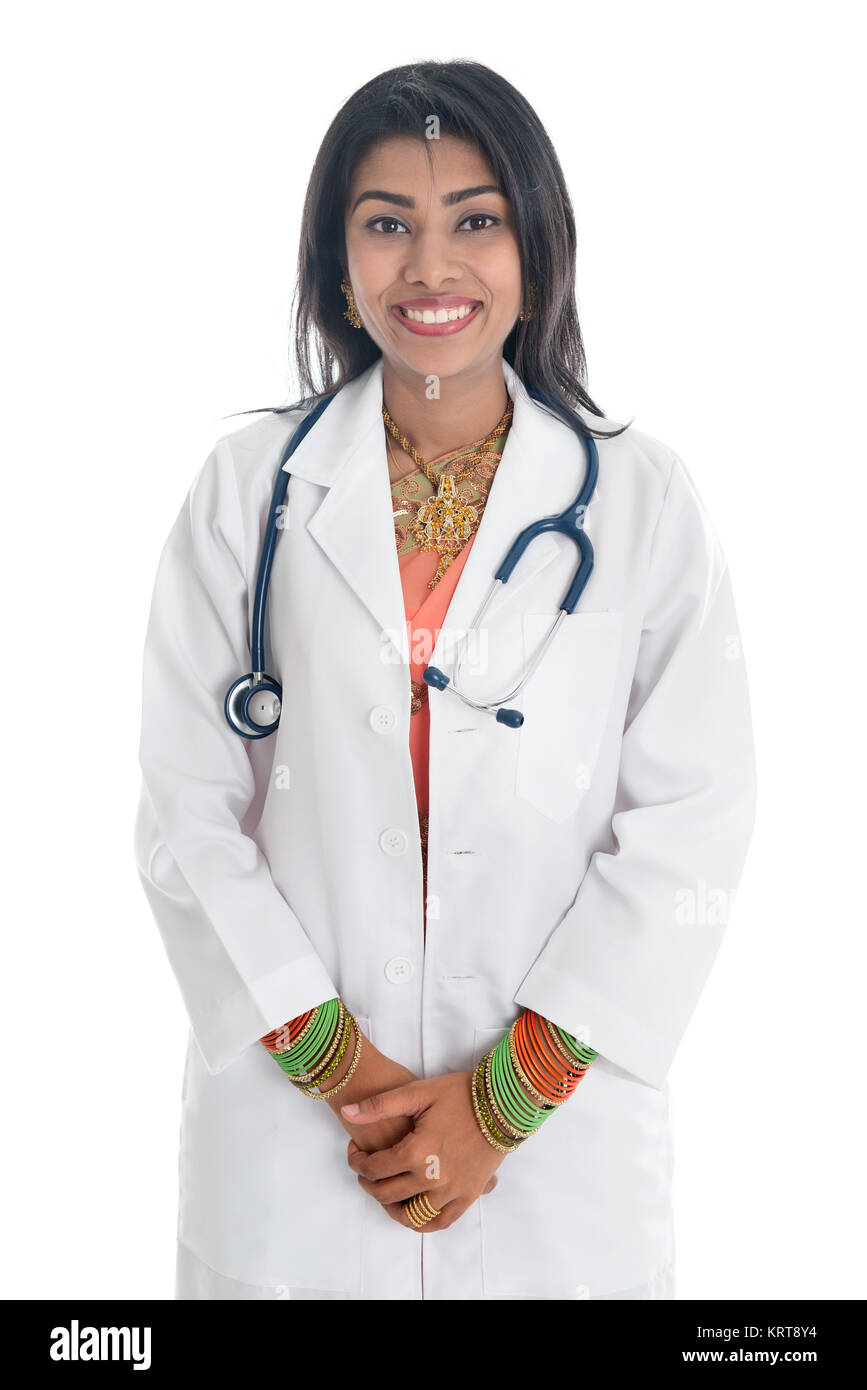 Indian female medical doctor Stock Photo - Alamy
