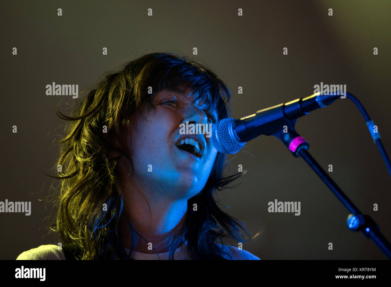 The Australian singer-songwriter and indie rock musician Courtney ...