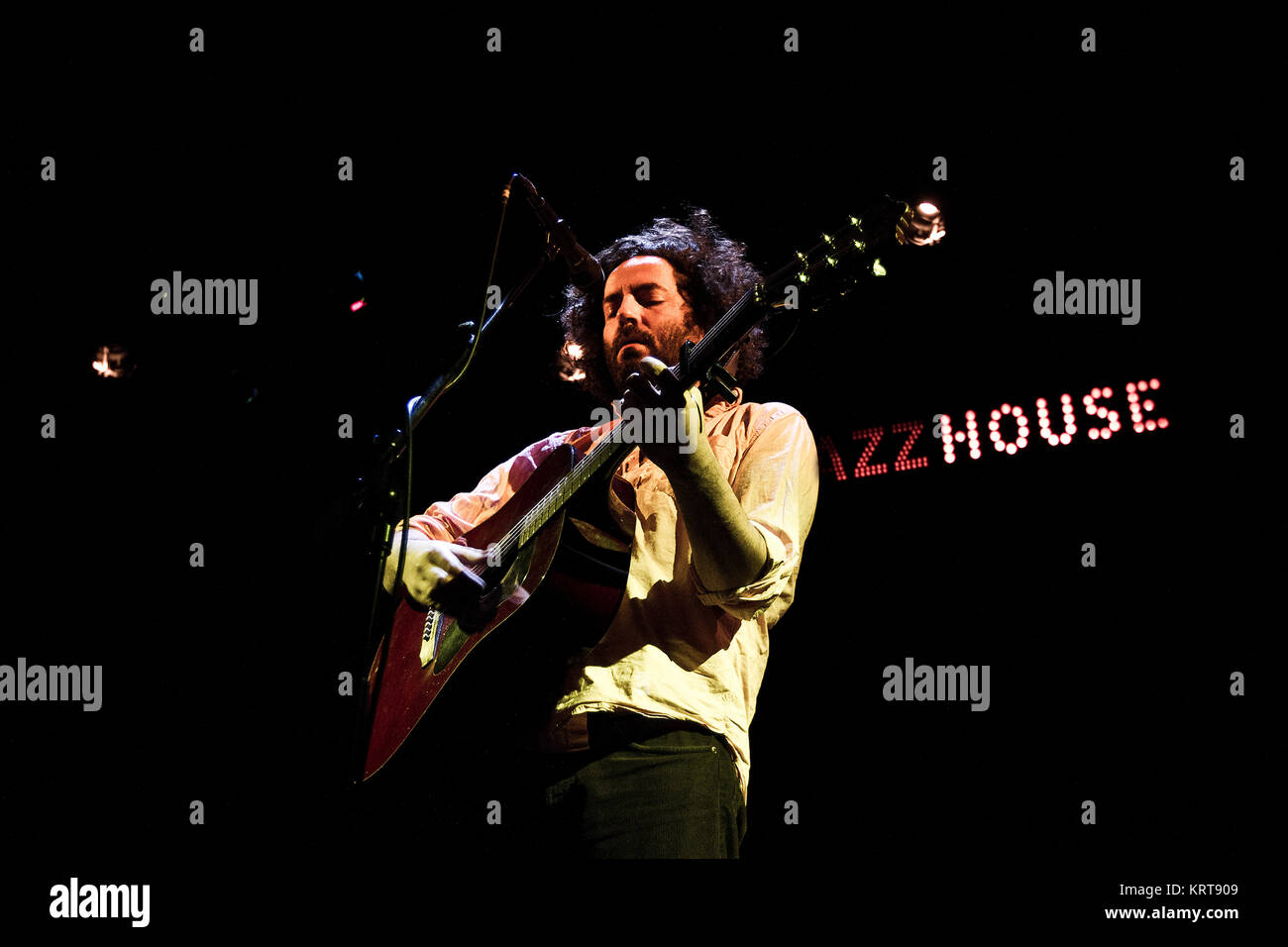 Canadian folk singer-songwriter Dan Bejar is here pictured at a live ...