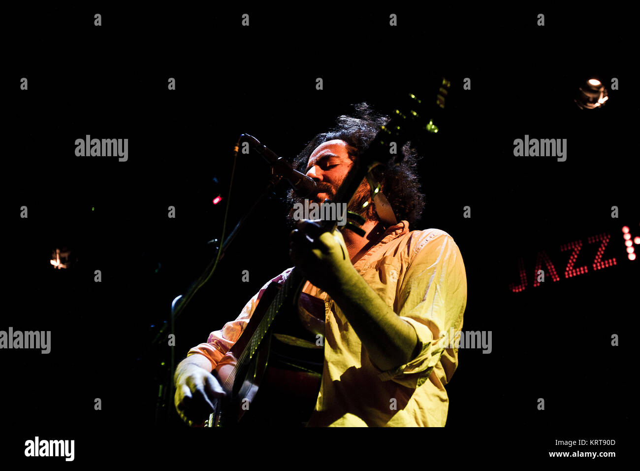 Canadian folk singer-songwriter Dan Bejar is here pictured at a live ...