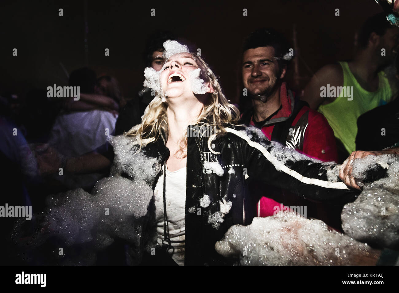 The final party at the annual street and block party Distortion ...