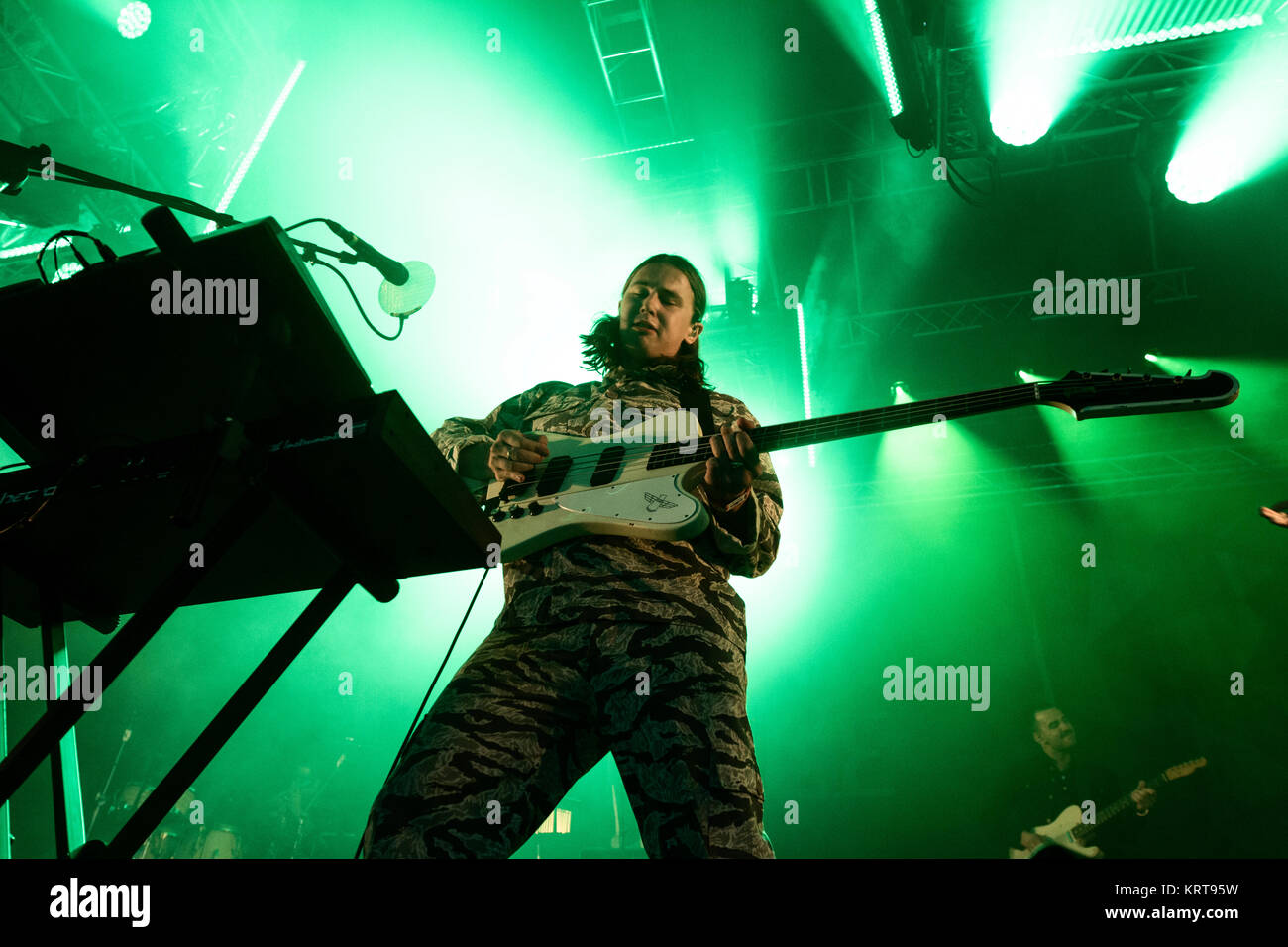 The British band and music collective Jungle performs a live concert at ...