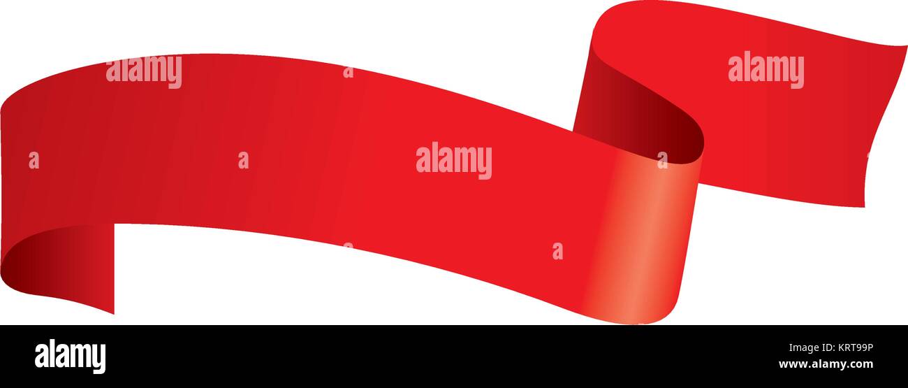 vector red ribbon Stock Vector Image & Art - Alamy