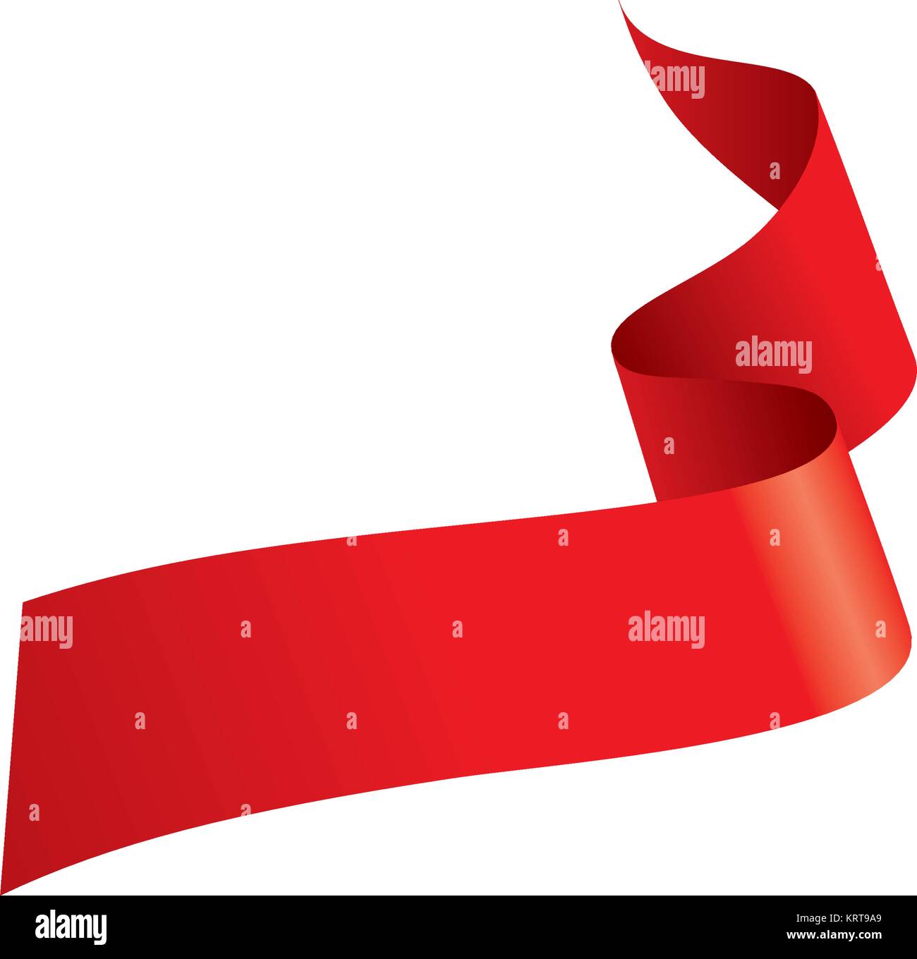 vector red ribbon Stock Vector Image & Art - Alamy