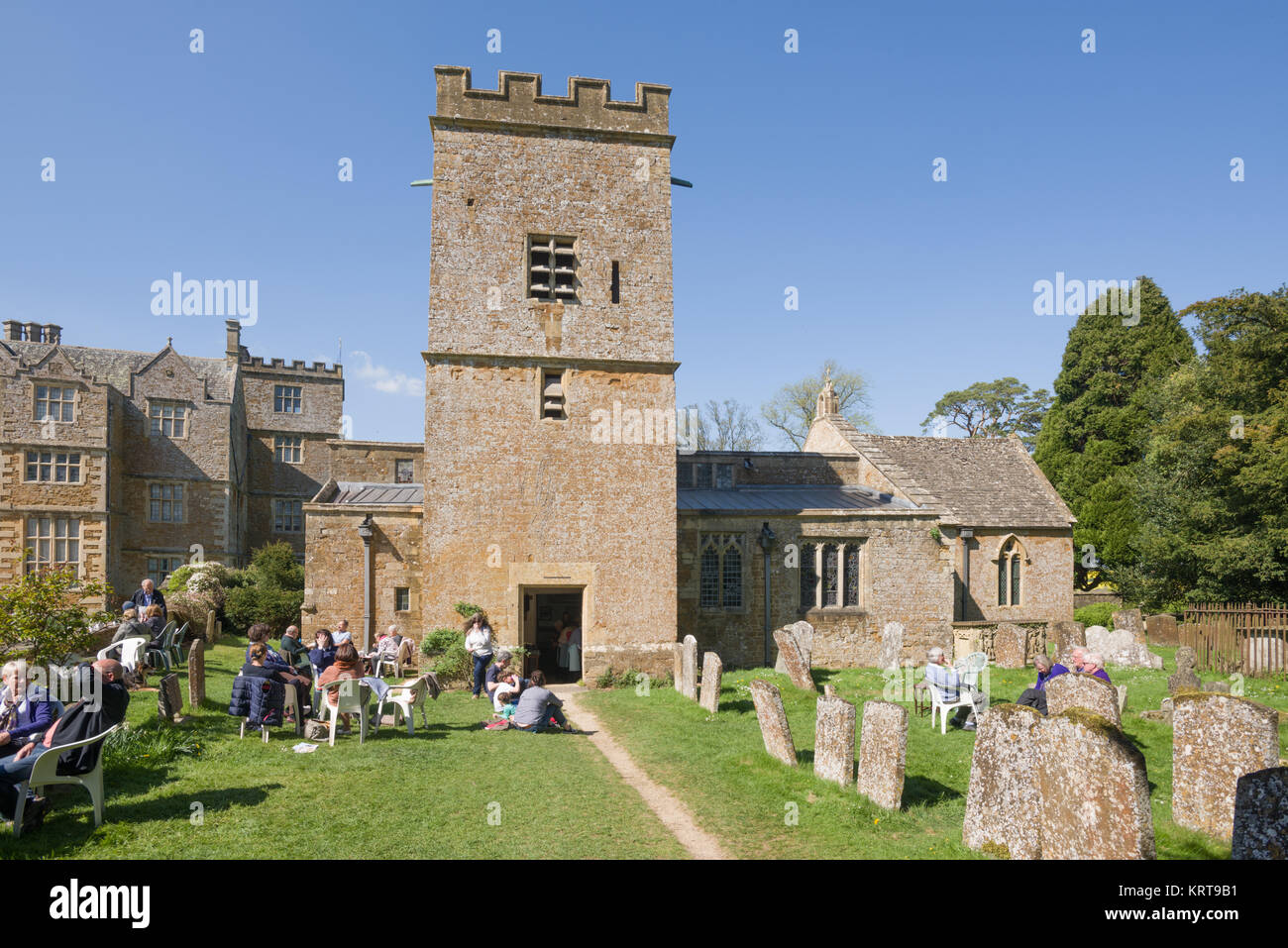 The Church in the grounds of Chastleton House, Chastleton, near Moreton ...