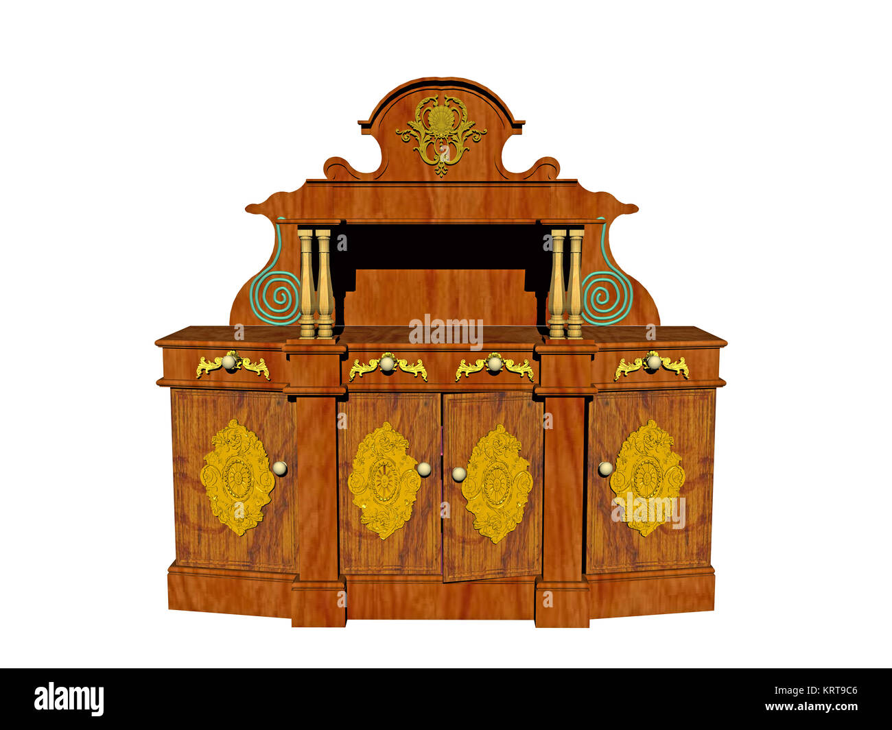 living room cupboard vacated Stock Photo - Alamy