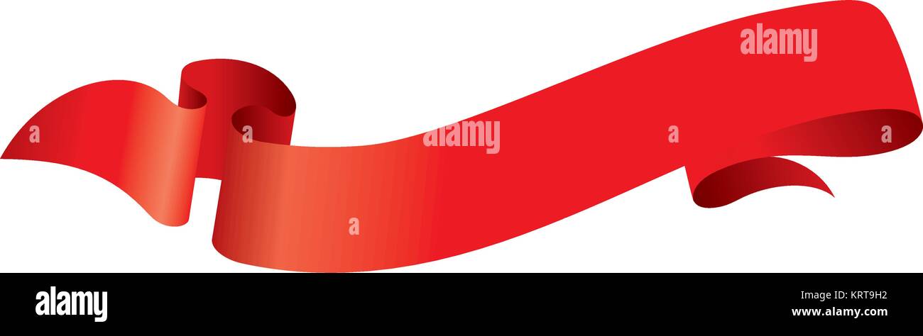 vector red ribbon Stock Vector Image & Art - Alamy