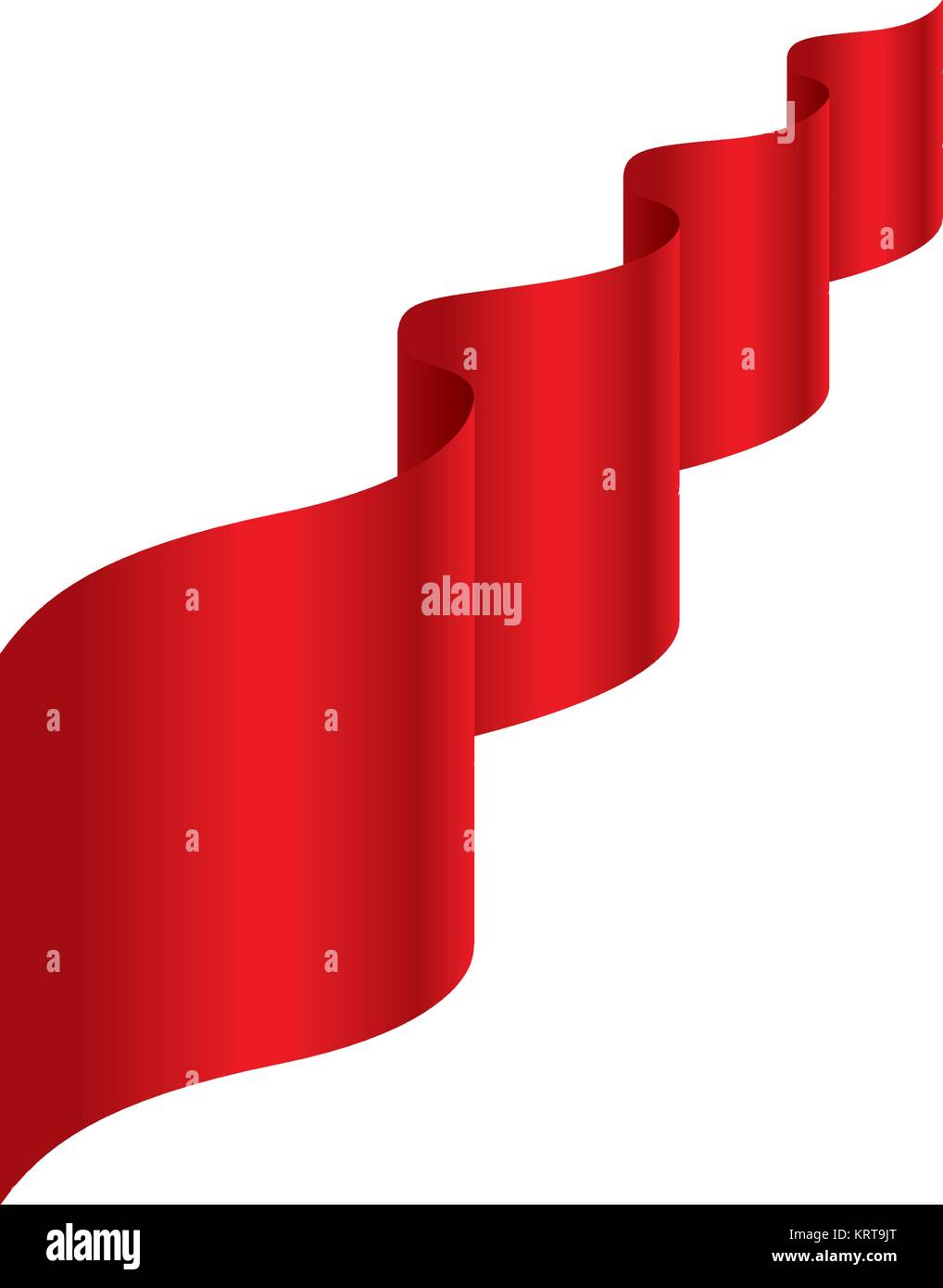 vector red ribbon Stock Vector Image & Art - Alamy