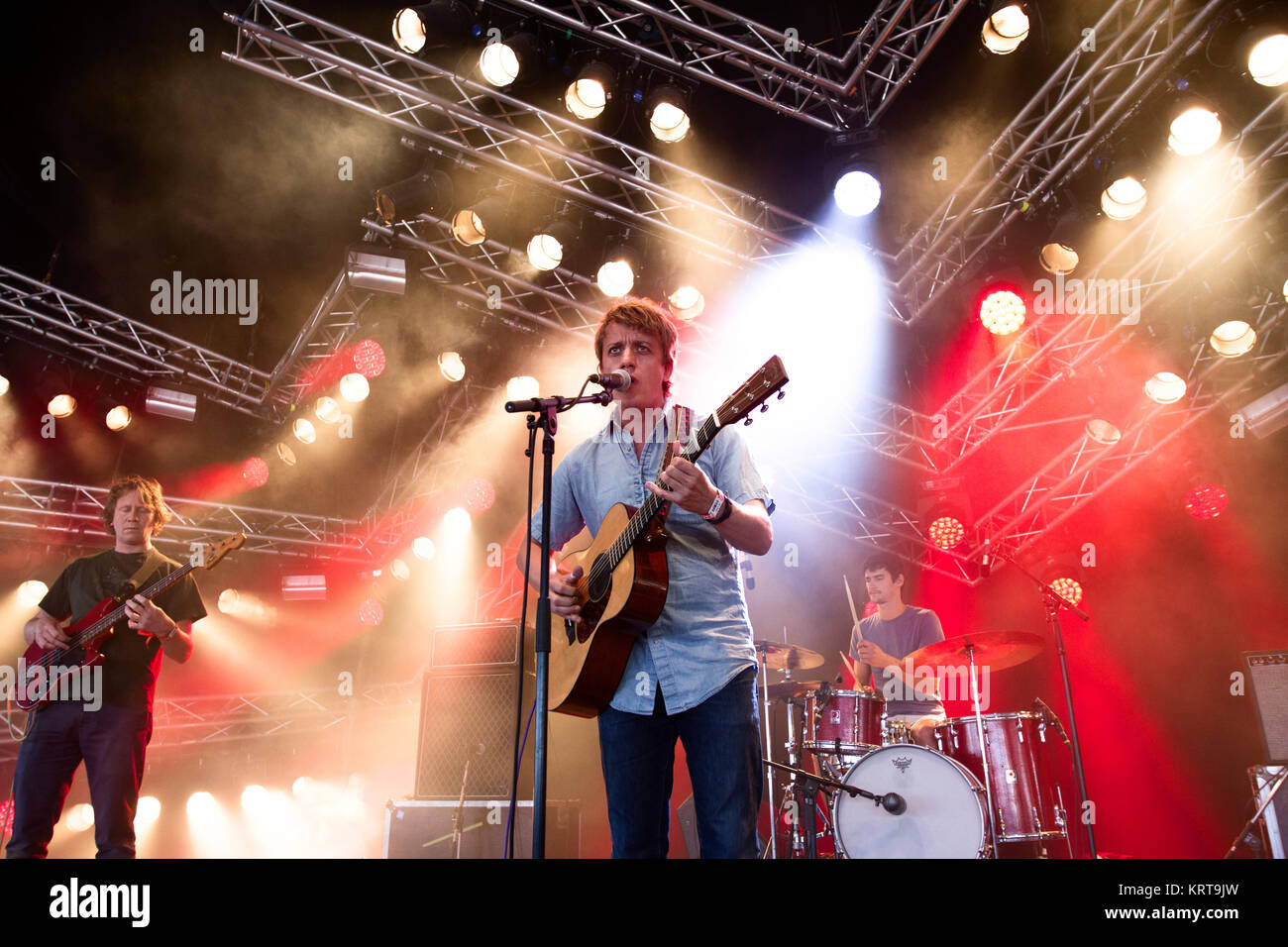 The American singer, songwriter and musician Steve Gunn performs a live ...