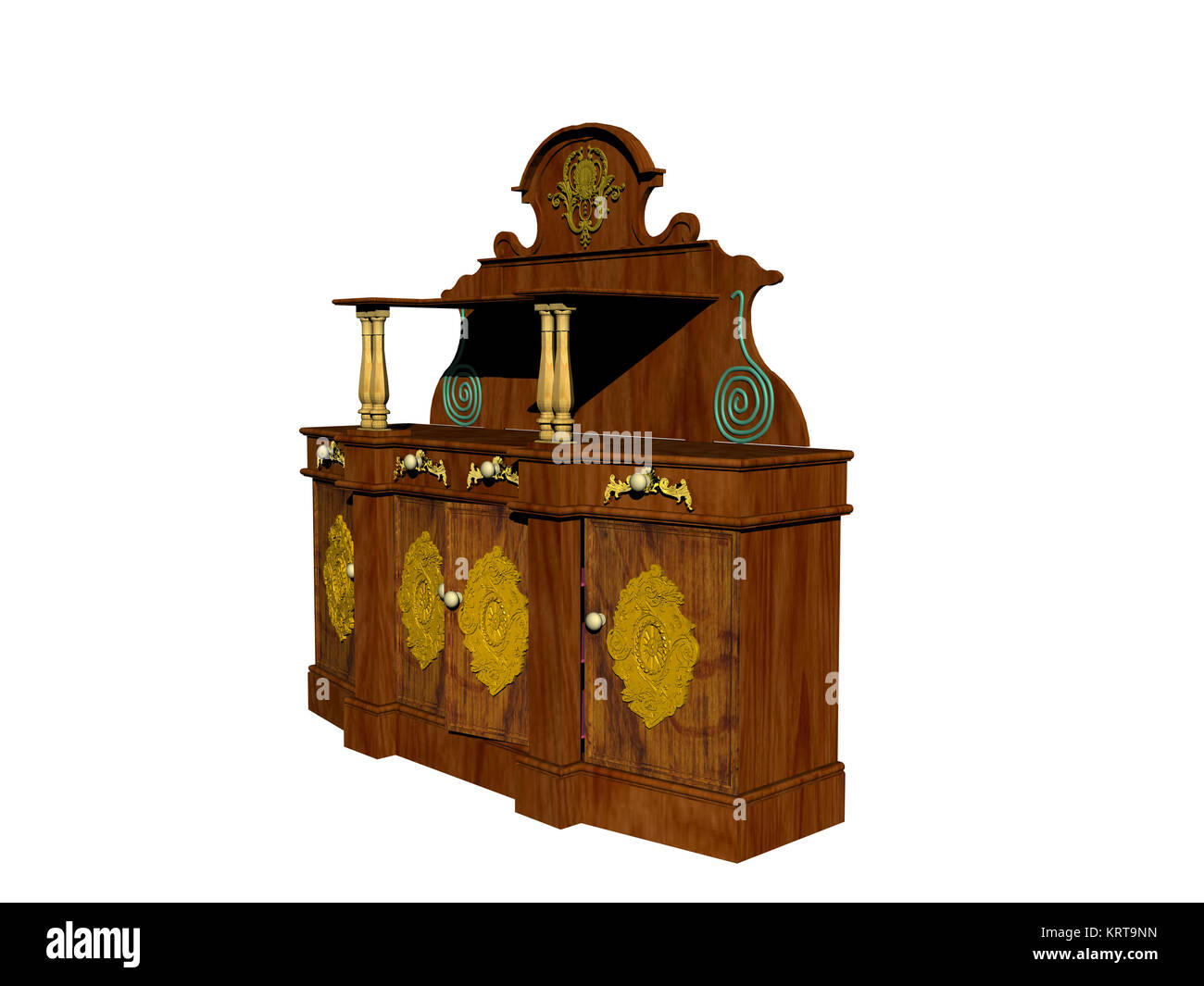 living room cupboard vacated Stock Photo - Alamy