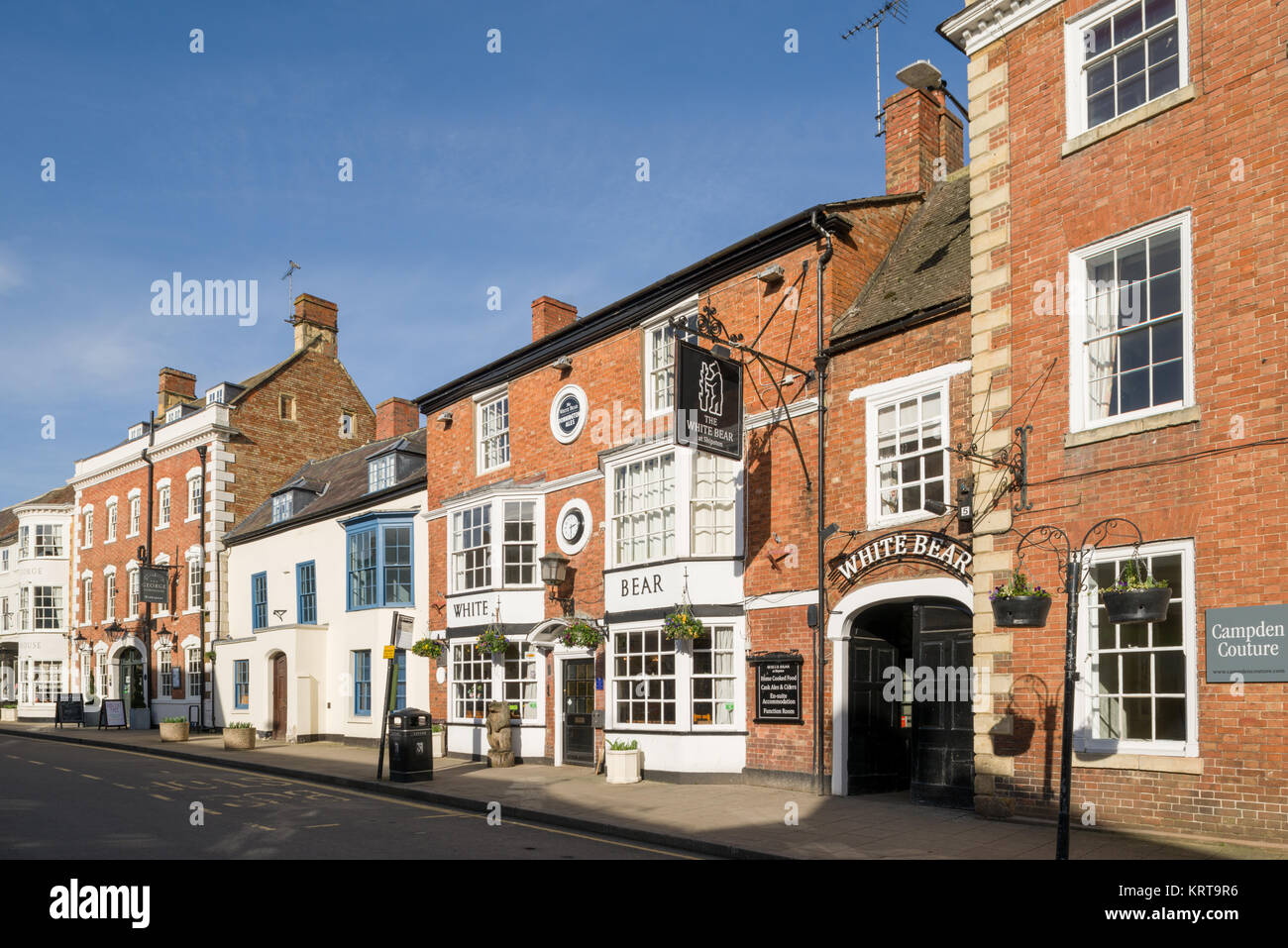 The High Street, Shipston-on-Stour, Warwickshire, England, UK Stock ...