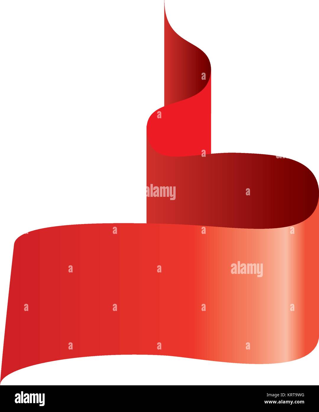 vector red ribbon Stock Vector Image & Art - Alamy