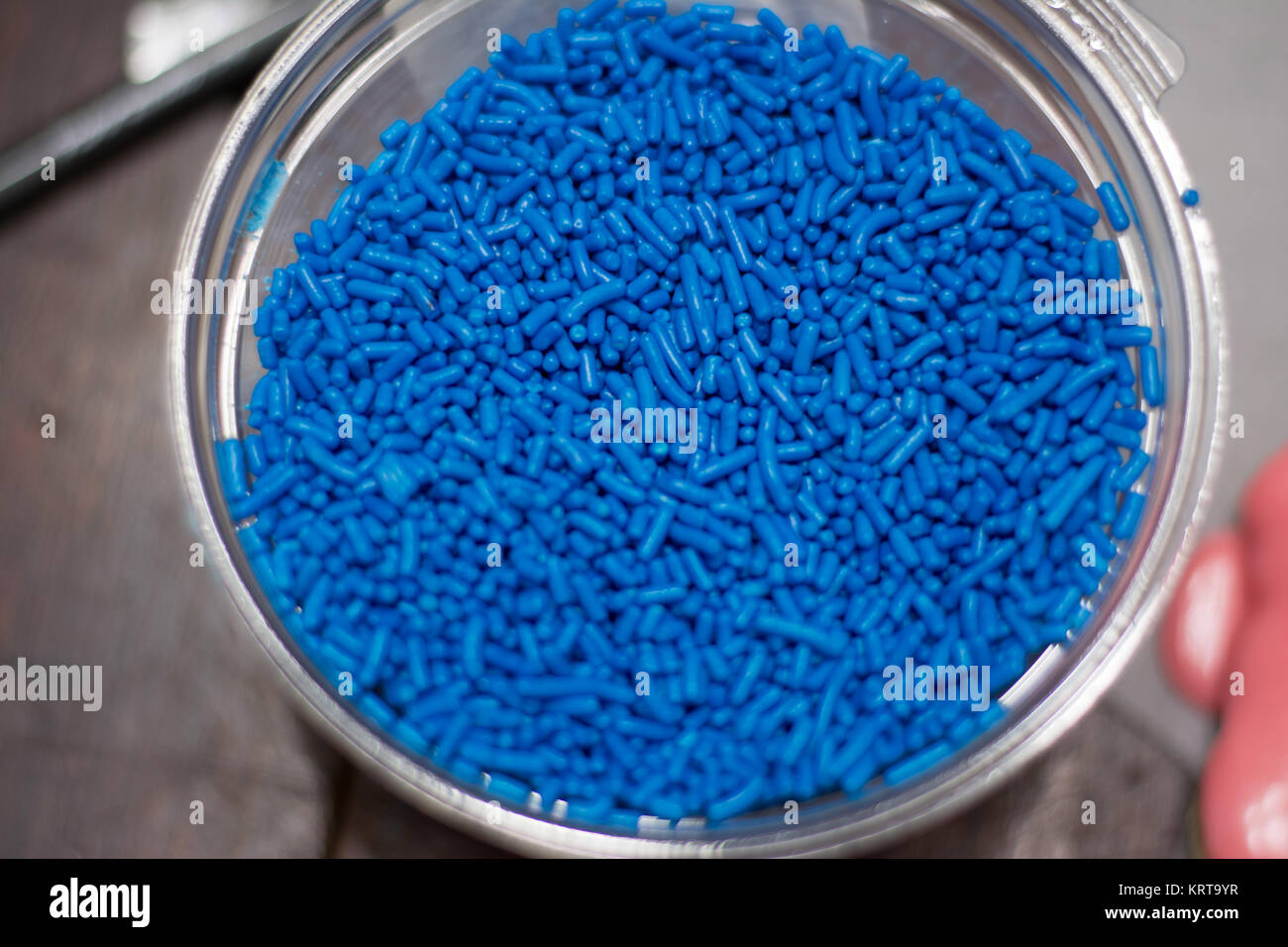 Blue sprinkles hi-res stock photography and images - Alamy