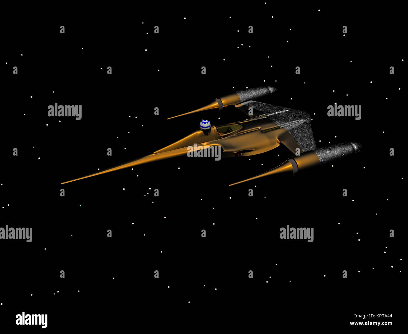 space gliders in space Stock Photo - Alamy