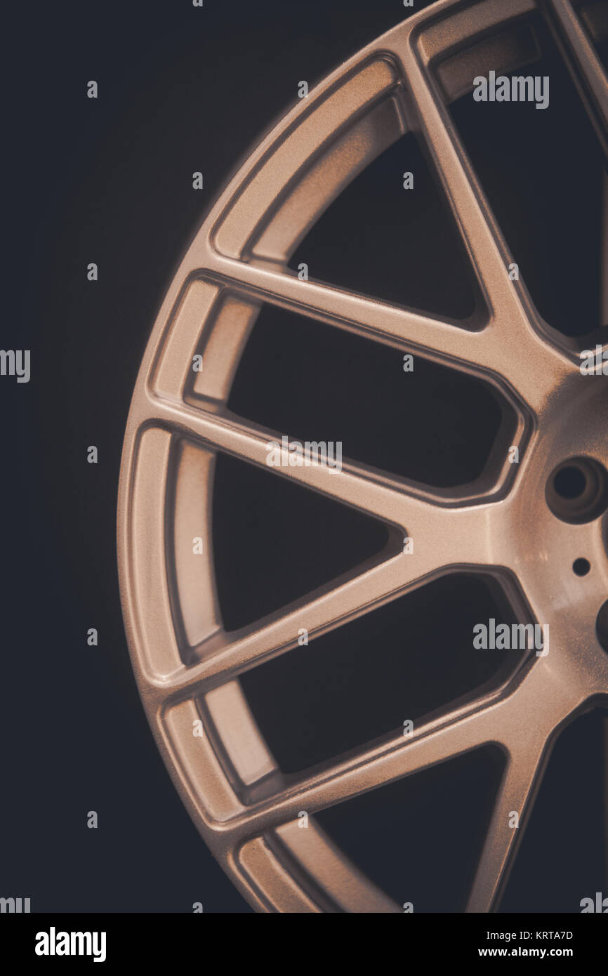 Car rim detail Stock Photo - Alamy