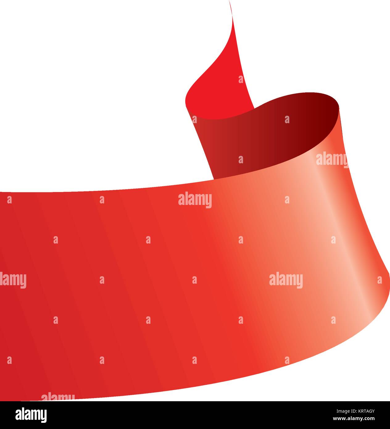 vector red ribbon Stock Vector Image & Art - Alamy