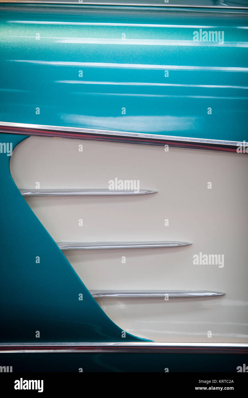 Vintage car air vent Stock Photo - Alamy