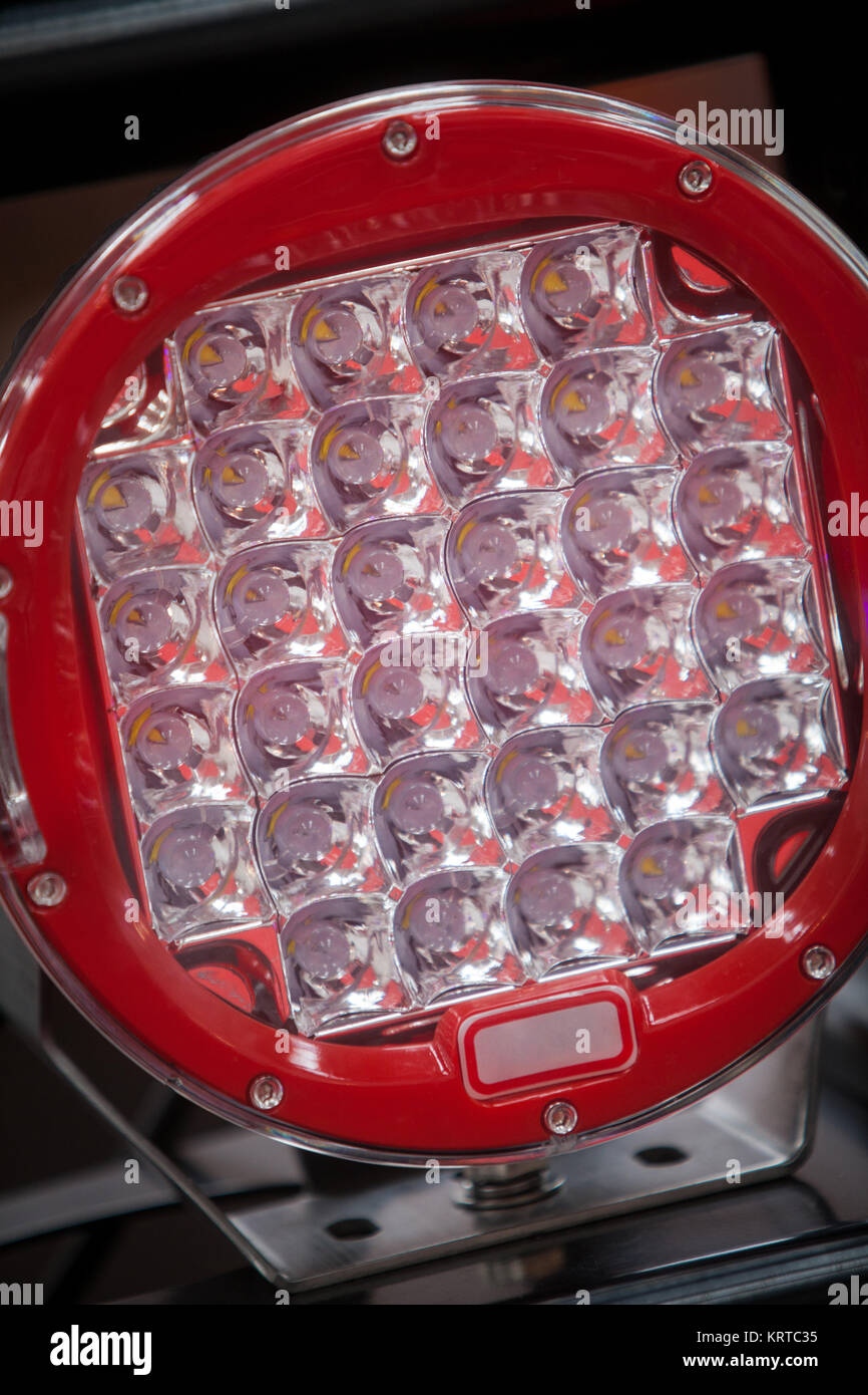 LED round projector Stock Photo - Alamy