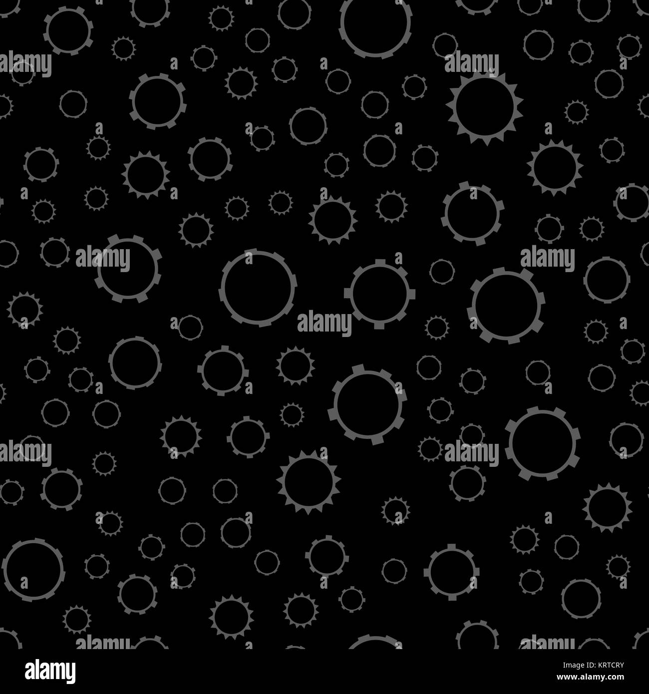 Seamless pattern of pinions Stock Photo - Alamy