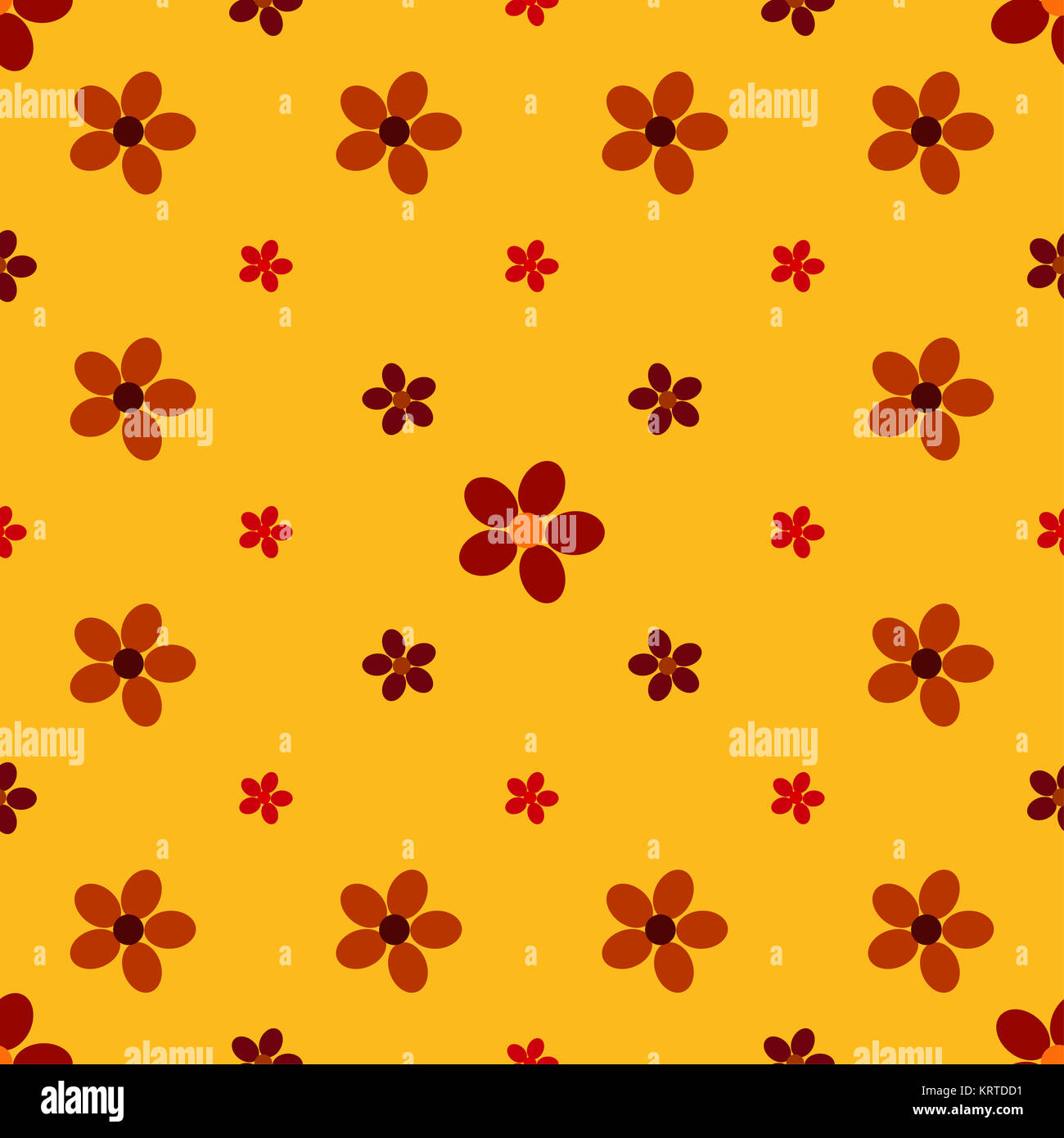 Vintage flower seamless pattern background Stock Photo - Alamy