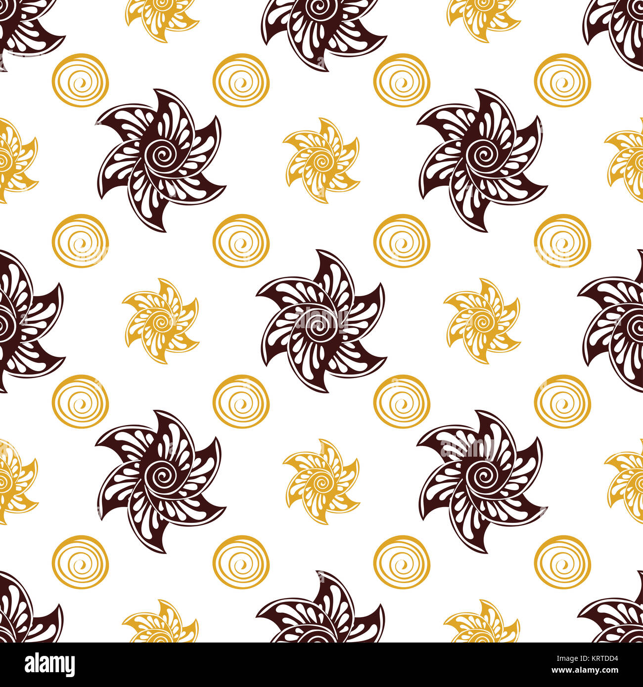 Seamless pattern rich dear background Stock Photo - Alamy