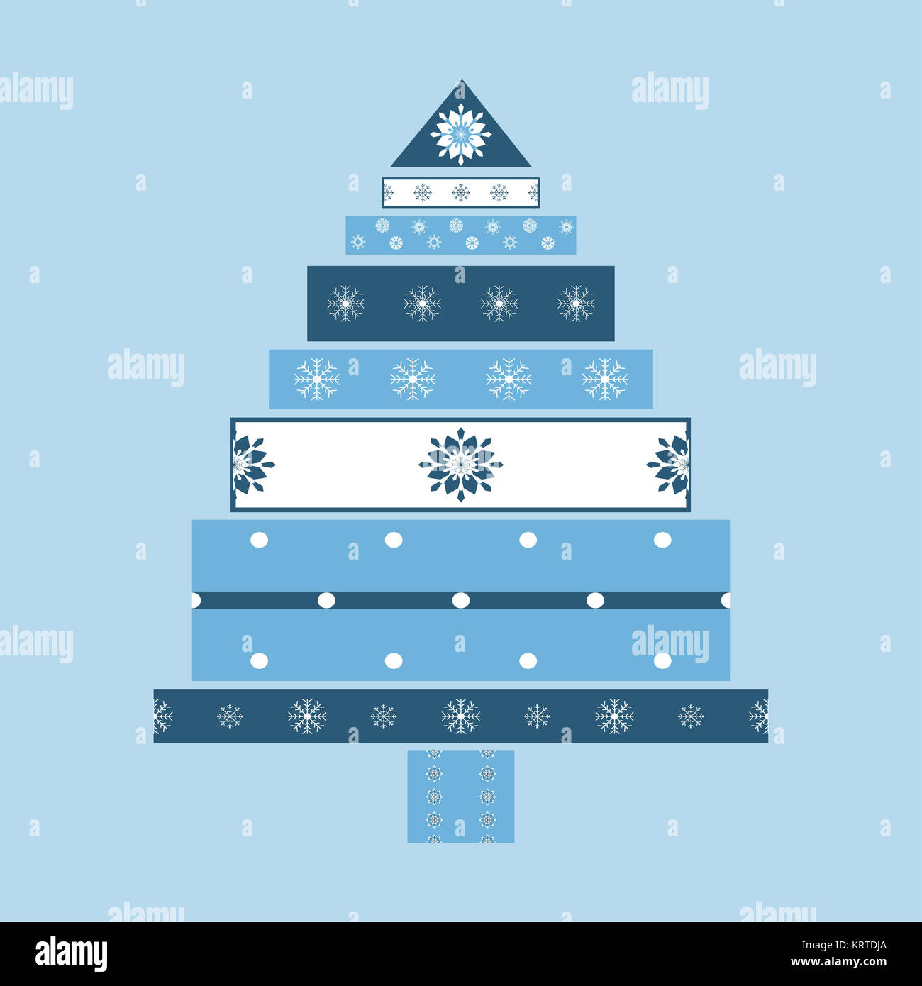 Christmas tree gifts card background Stock Photo - Alamy