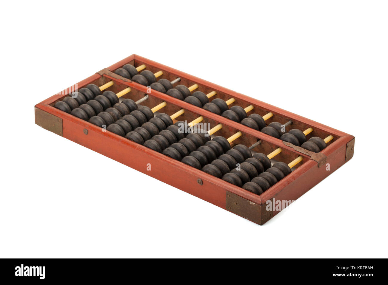 old wooden chinese abacus Stock Photo - Alamy