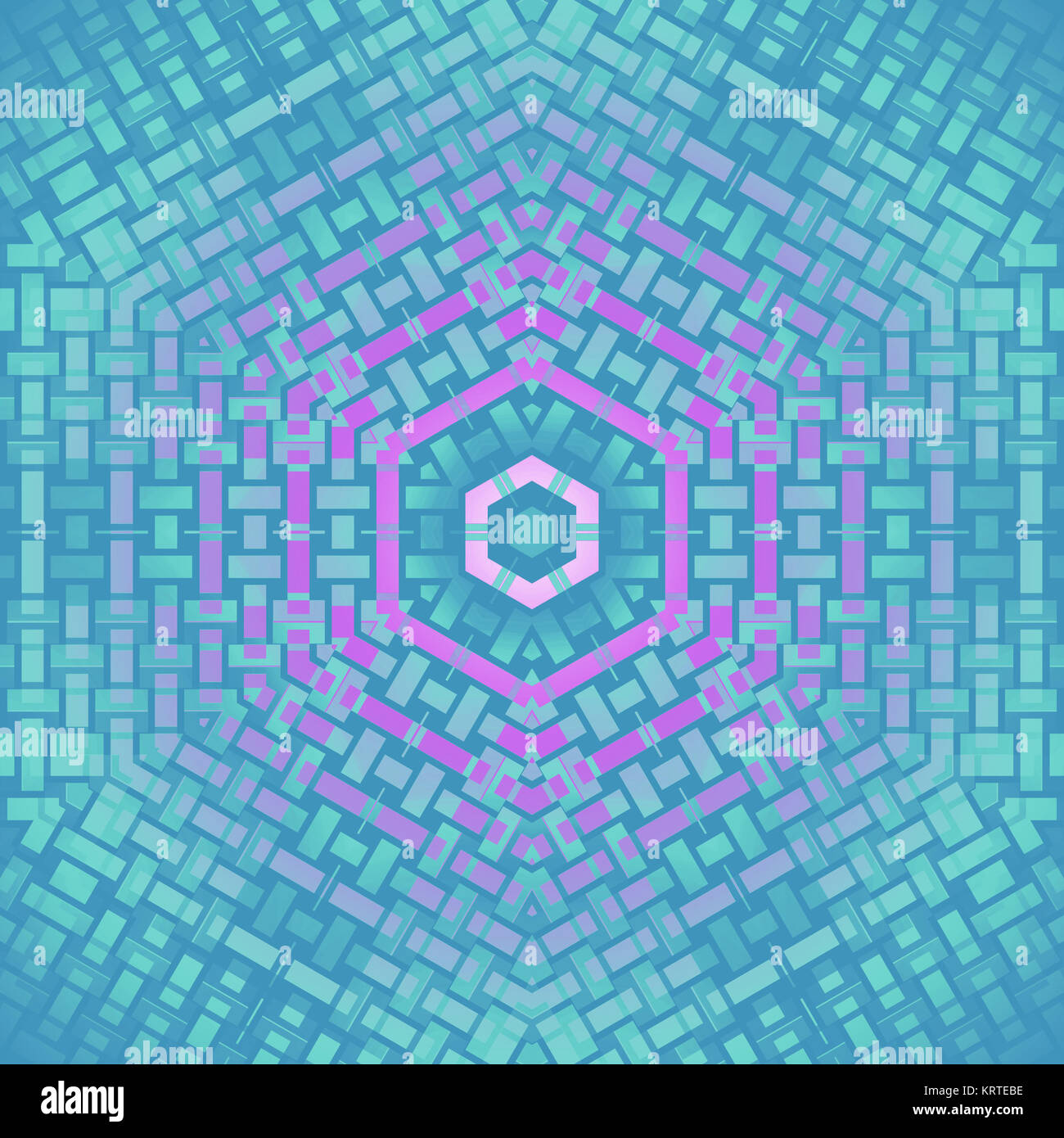 Abstract geometric seamless modern background. Regular hexagon pattern ...