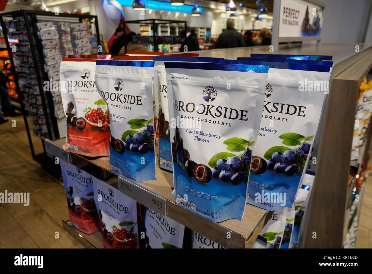 Hershey brand, Brookside Dark Chocolate in the brand new Hershey Store ...