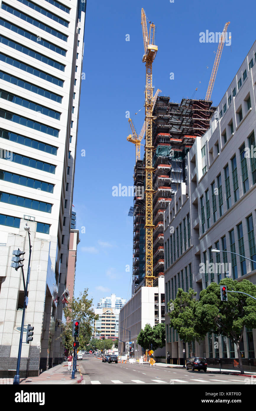 San Diego Under Construction Stock Photo - Alamy