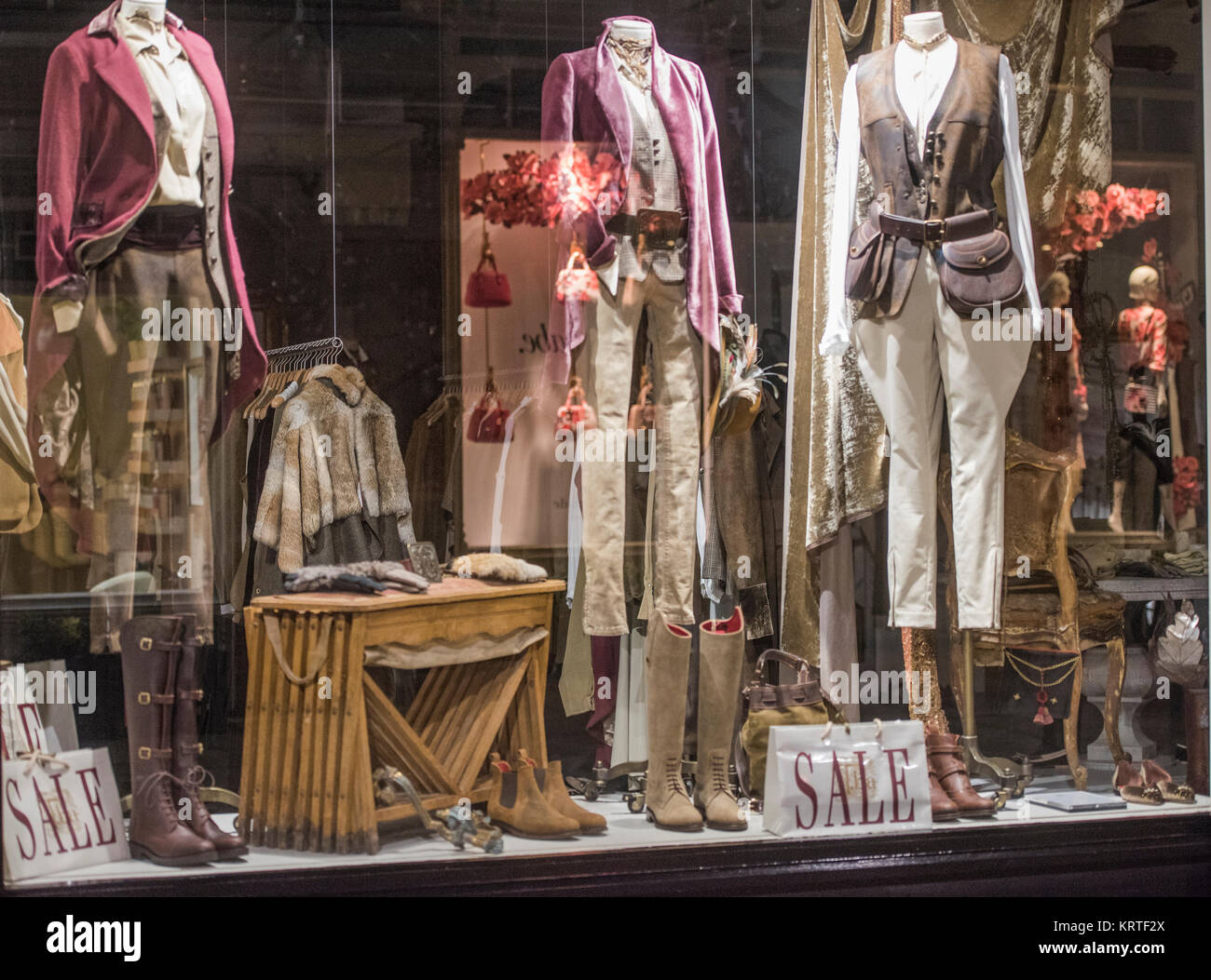 London textile shop front hi-res stock photography and images - Alamy