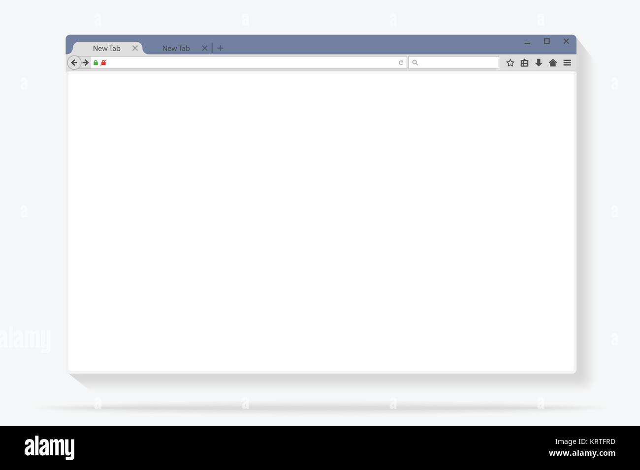 Empty Url Stock Vector Images - Alamy