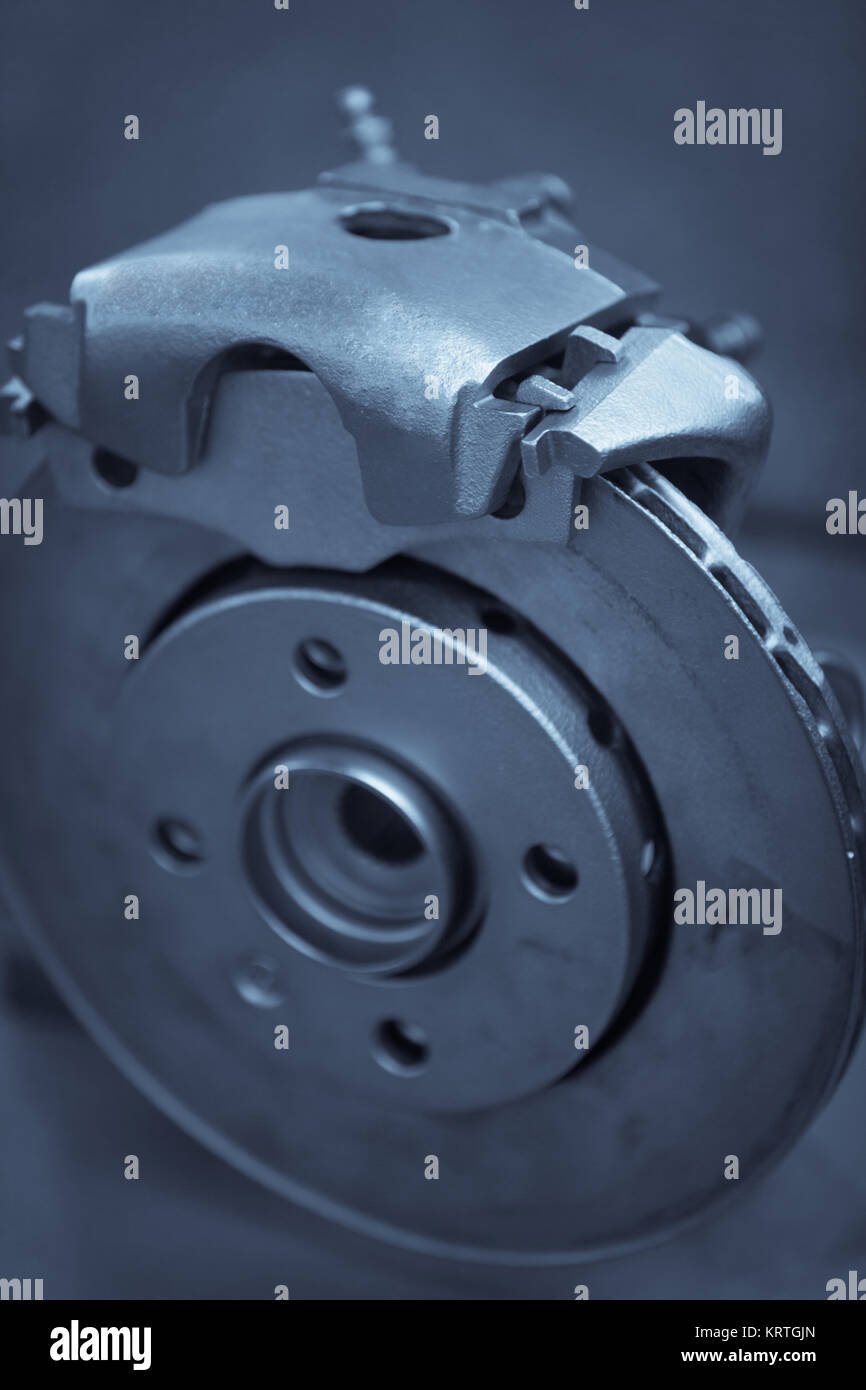Car brake disk and caliper Stock Photo - Alamy