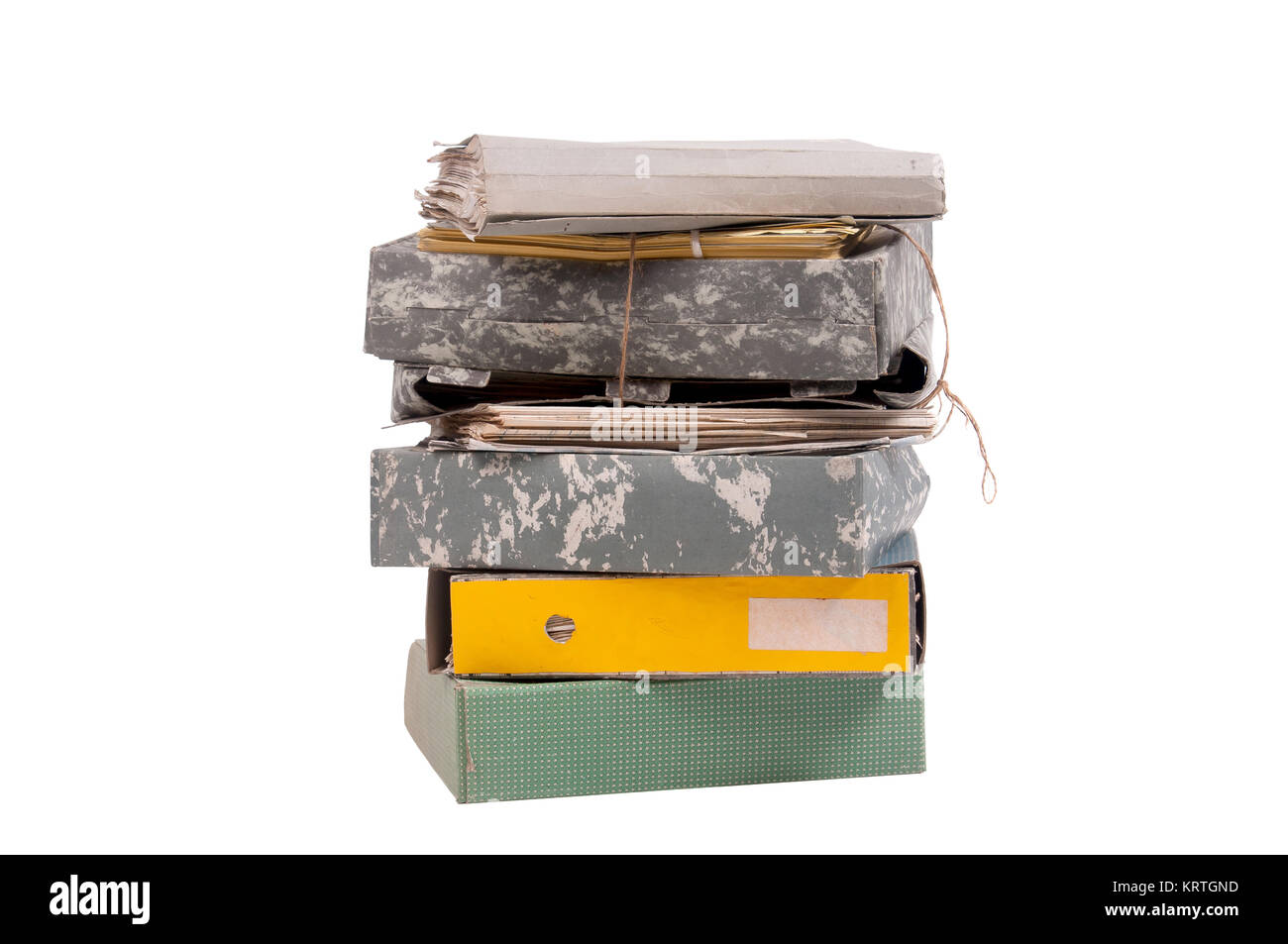 Old papers file files Cut Out Stock Images & Pictures - Alamy