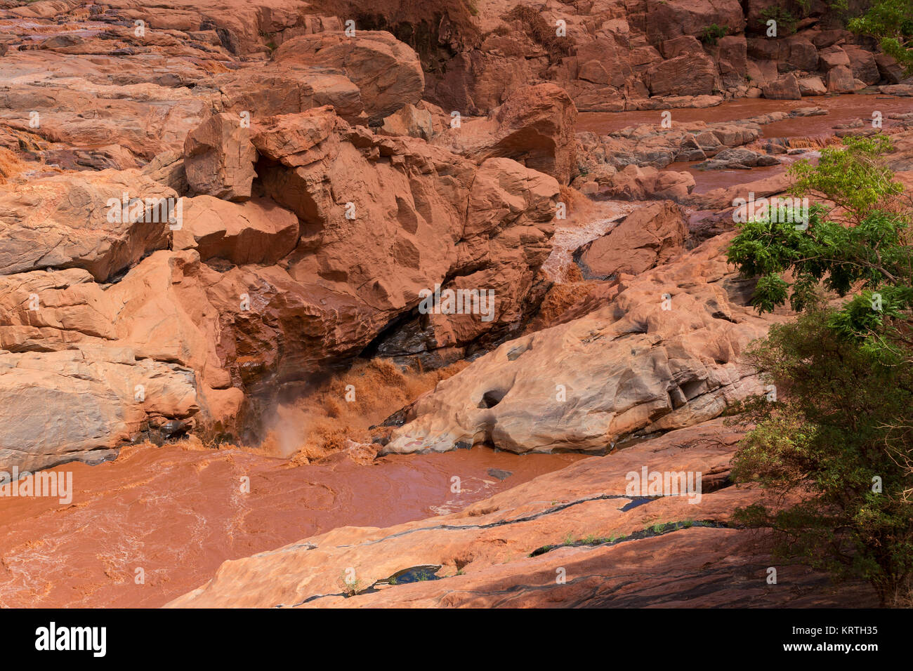 Rapids in the Betsiboka river Madagascar Stock Photo - Alamy