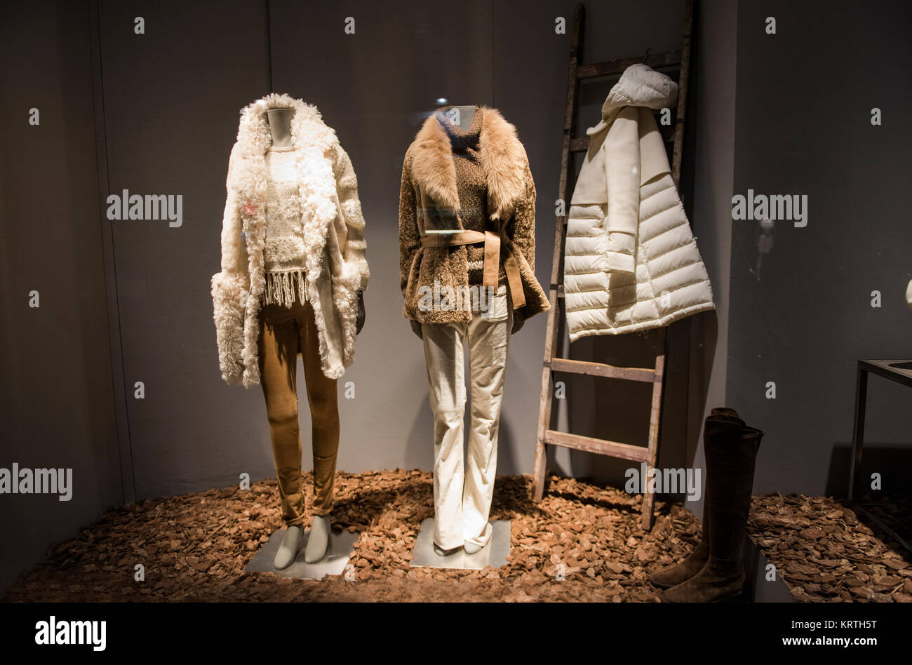 Women clothing store display Stock Photo - Alamy