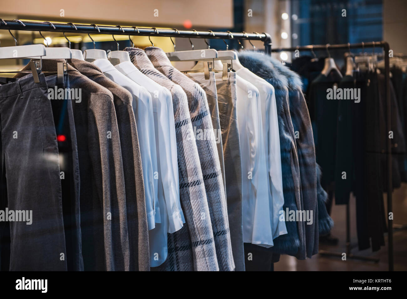 Clothing store appearance Stock Photo - Alamy