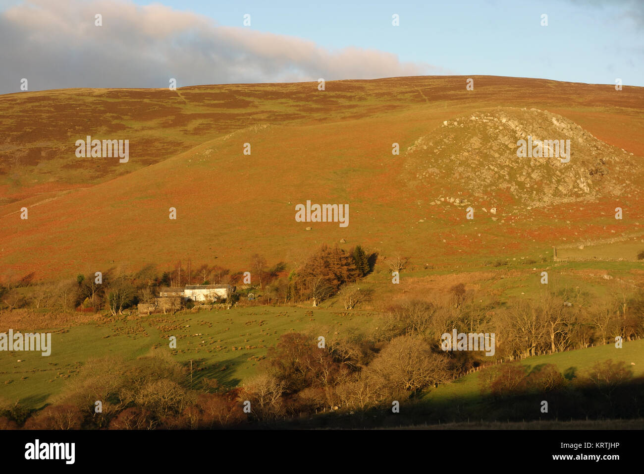 Brocklecrag Farm on the Cumbria Way Footpath from Peter House Farm to ...