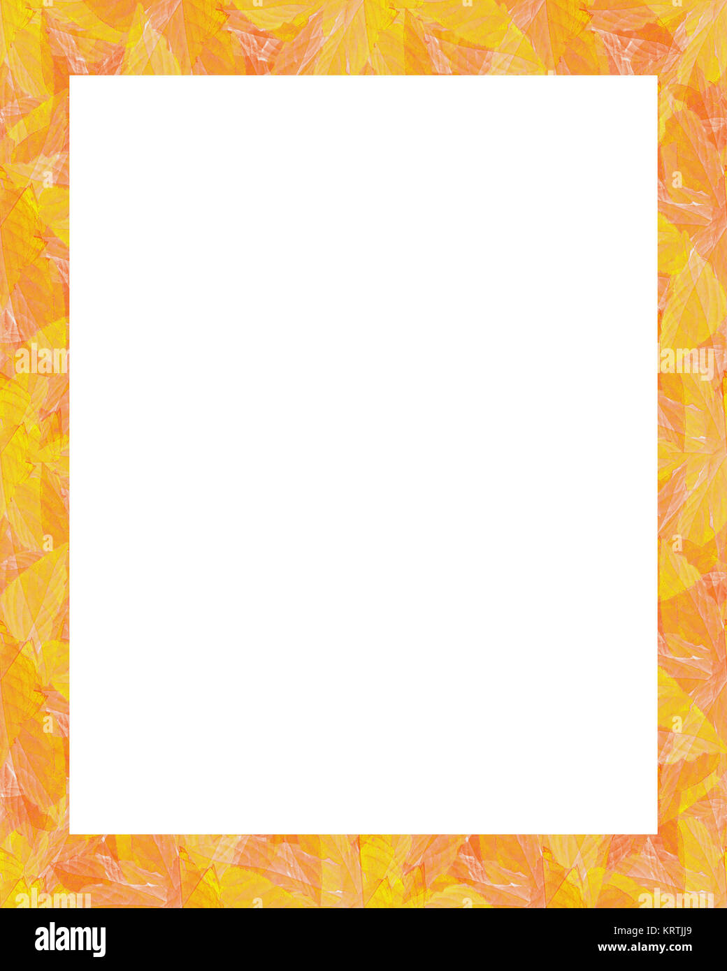 White Frame with Decorated Borders Stock Photo - Alamy