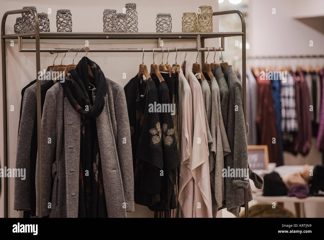 Women clothing - fall winter collection Stock Photo - Alamy