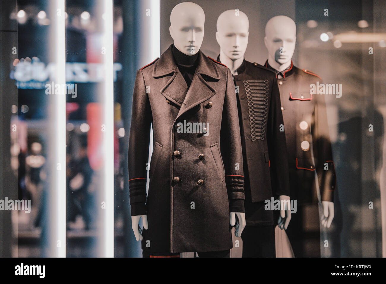 Elegant men store Stock Photo - Alamy