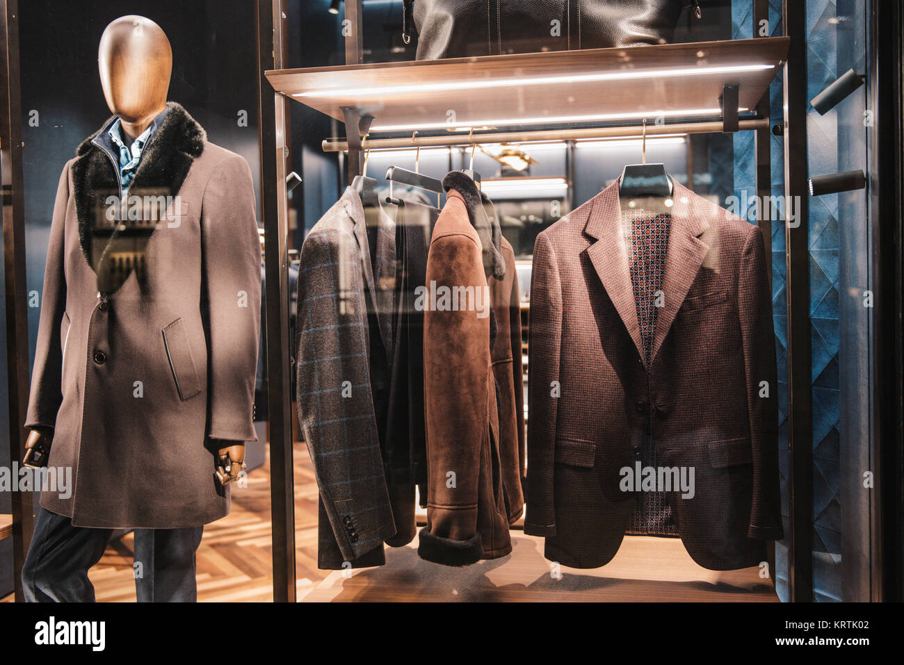 Elegant men store Stock Photo - Alamy